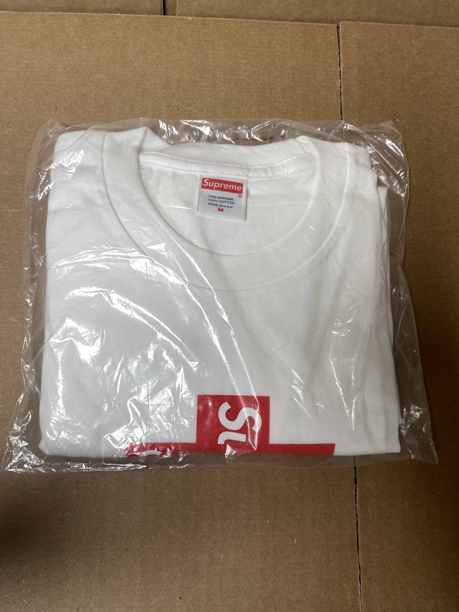 Supreme Cross Box Logo Tee Black White F/W 20 | eBay Supreme Cross Box Logo Tee Black White F/W 20 | eBay