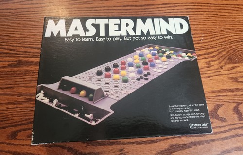 Vintage 1981 Mastermind Board Game by Pressman Complete With ...
