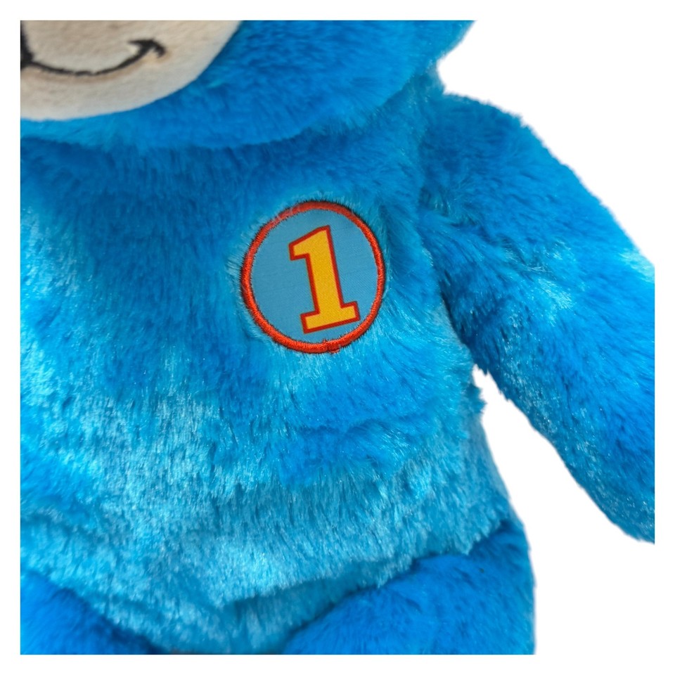 Build-a-bear BAB Thomas The Tank Engine Plush Bear Blue 15 inch | eBay