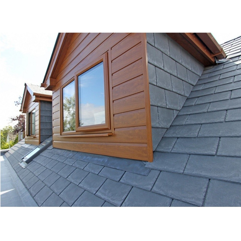 Tapco Plastic Ridge Tiles Roof Ridge Capping Slate Roof Tiles Synthetic ...