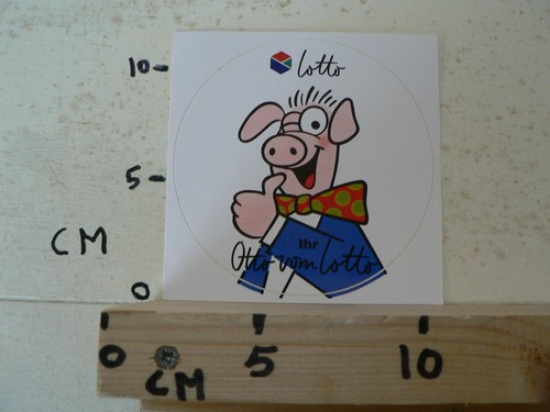 STICKER,DECAL LOTTO IHR OTTO VOM LOTTO VARKEN,PIG | eBay