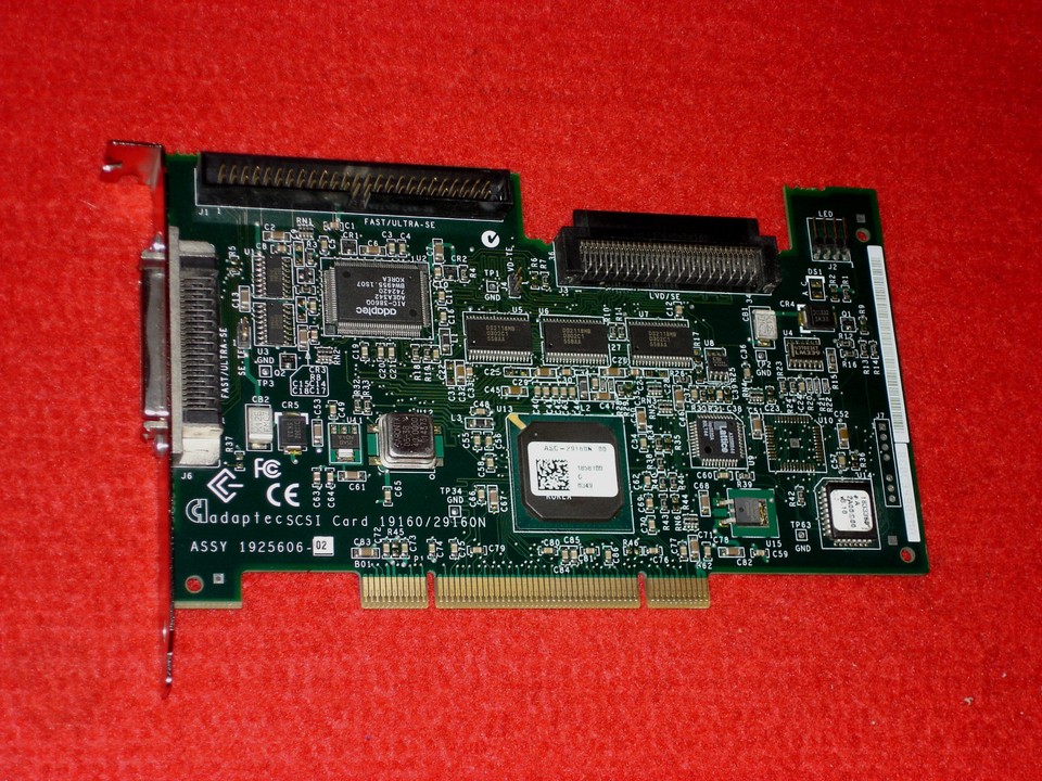 TOP! Adaptec-Controller-Card ASC-19160 / ASC-29160N PCI-SCSI-Adapter ...