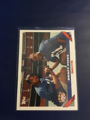 1993 Topps # 275 MICHAEL STRAHAN & MARCUS BUCKLEY ROOKIE RC Giants Hot ...