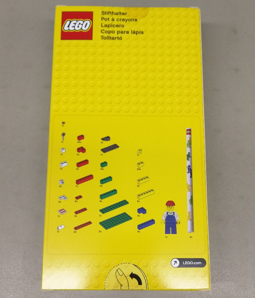 LEGO 850426 Pencil Holder NEW RARE! Office Supplies Desk Top Pen ...