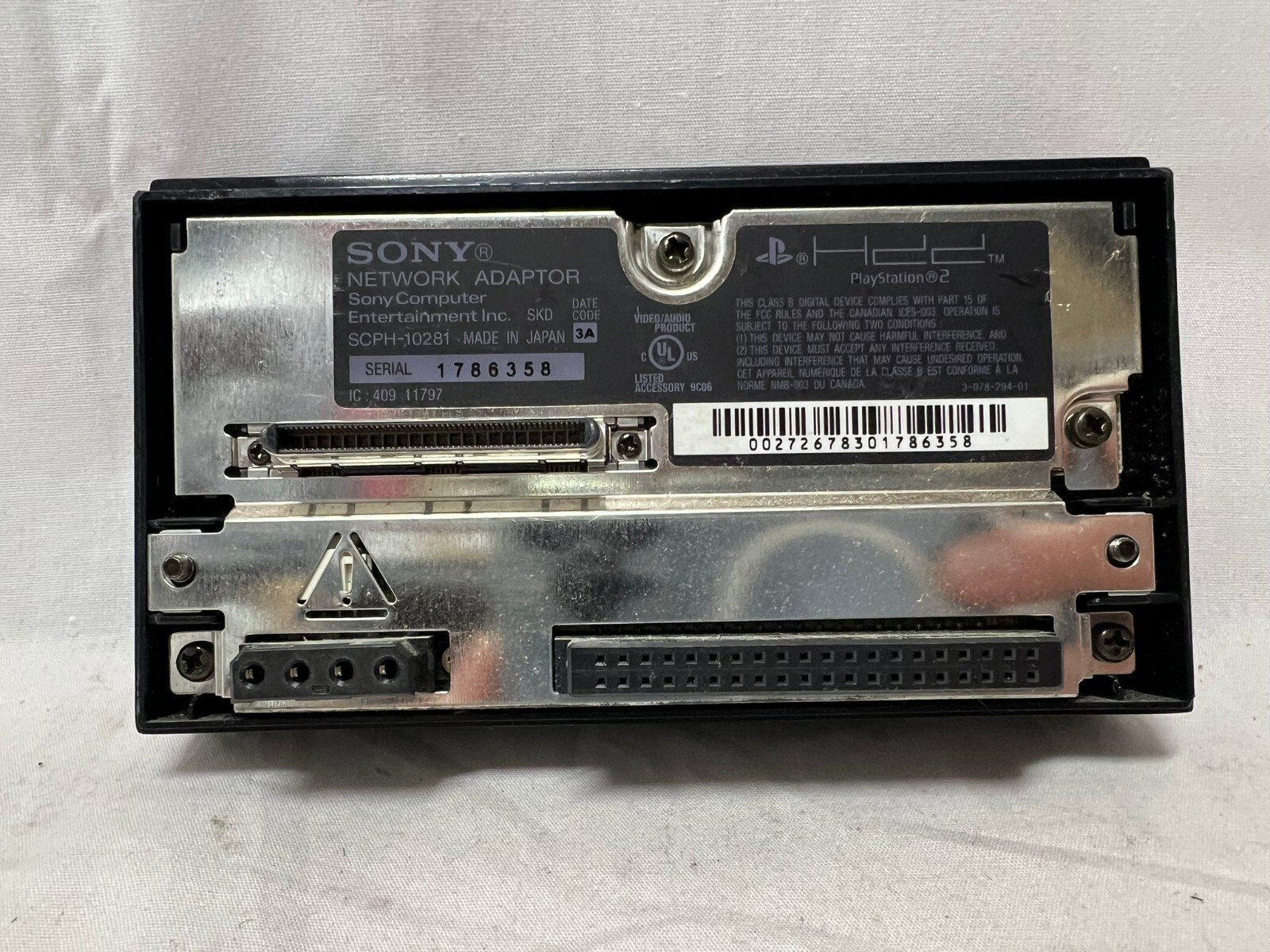 Official Sony PlayStation 2 PS2 Network HDD Adapter SCPH-10281 - Used ...