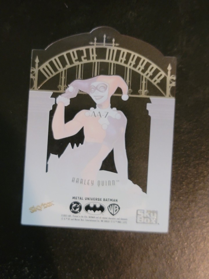 HARLEY QUINN AA-7 2025 Skybox DC Metal Universe Batman ARKHAM ASYLUM ...