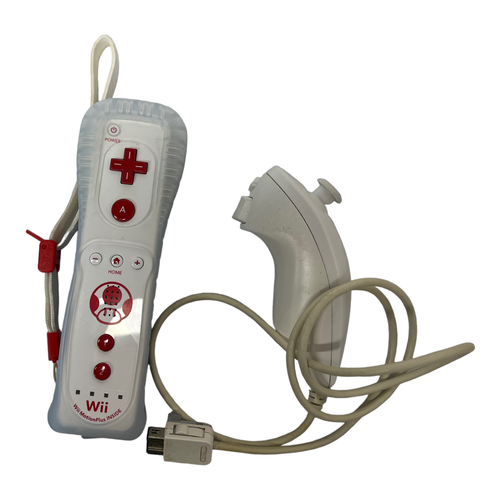 Nintendo Wii Motion Plus Remote Wiimote Controller OEM Toad Blue White ...