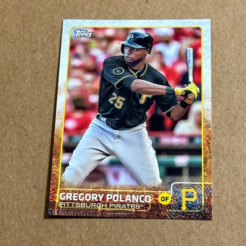 2015 Topps PIP-3 Gregory Polanco Pittsburgh Pirates Baseball Card | eBay