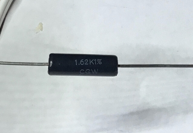 Corning RN65D Resistors, 1/2W, 1%, 1.62K ohms, Lot of 10 pcs. | eBay
