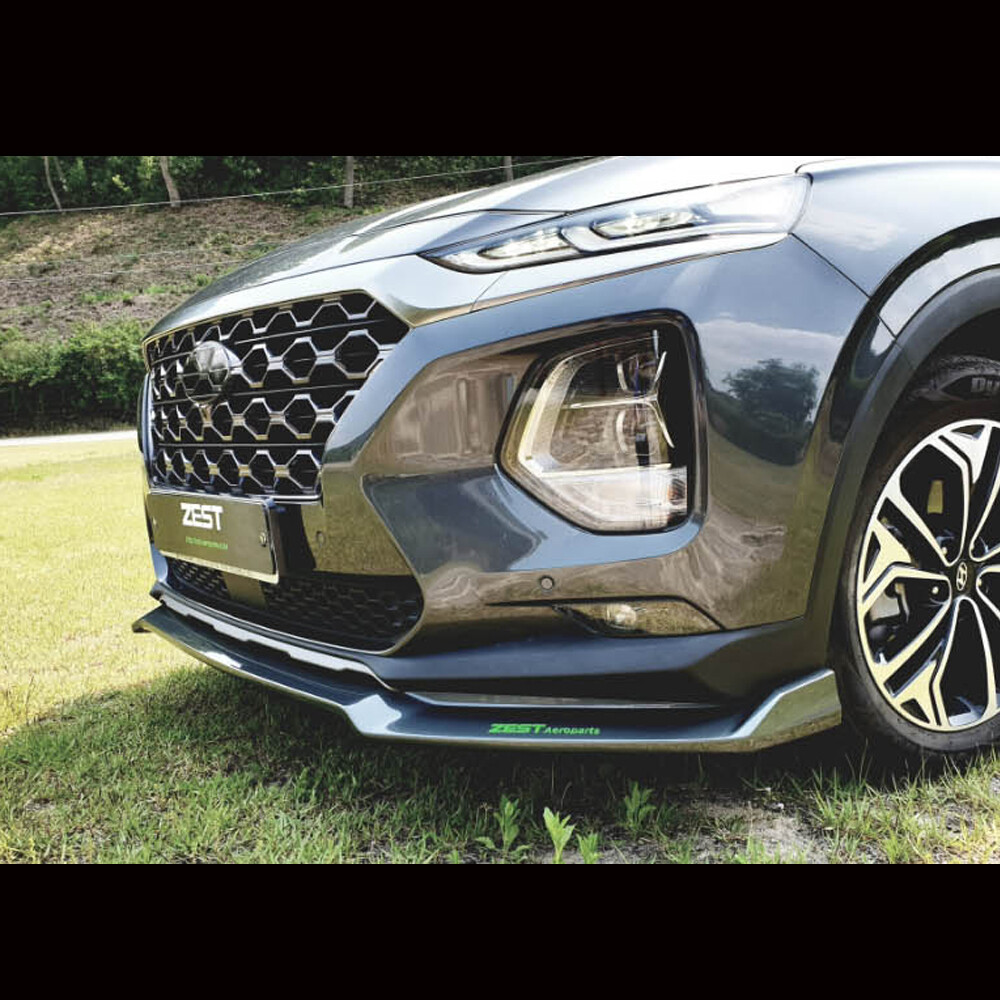 2019-2020 Hyundai Santa Fe Front Rear Lip Body Kit Aero Parts Unpainted ...