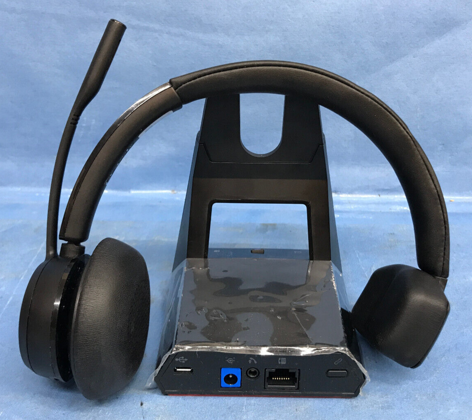 Plantronics Poly Savi 7300 Office Wireless Headset with Base | eBay