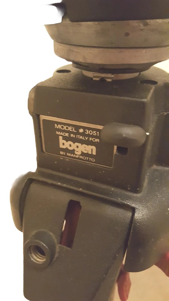 Tripod-Bogen 3051 with 3063 fluid head | eBay