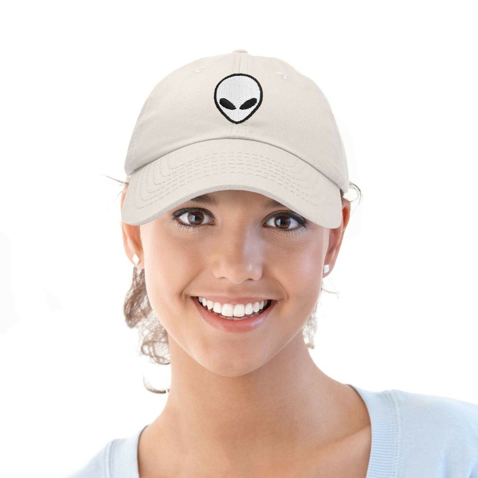 DALIX Alien Head Baseball Cap Mens and Womens Hat | eBay