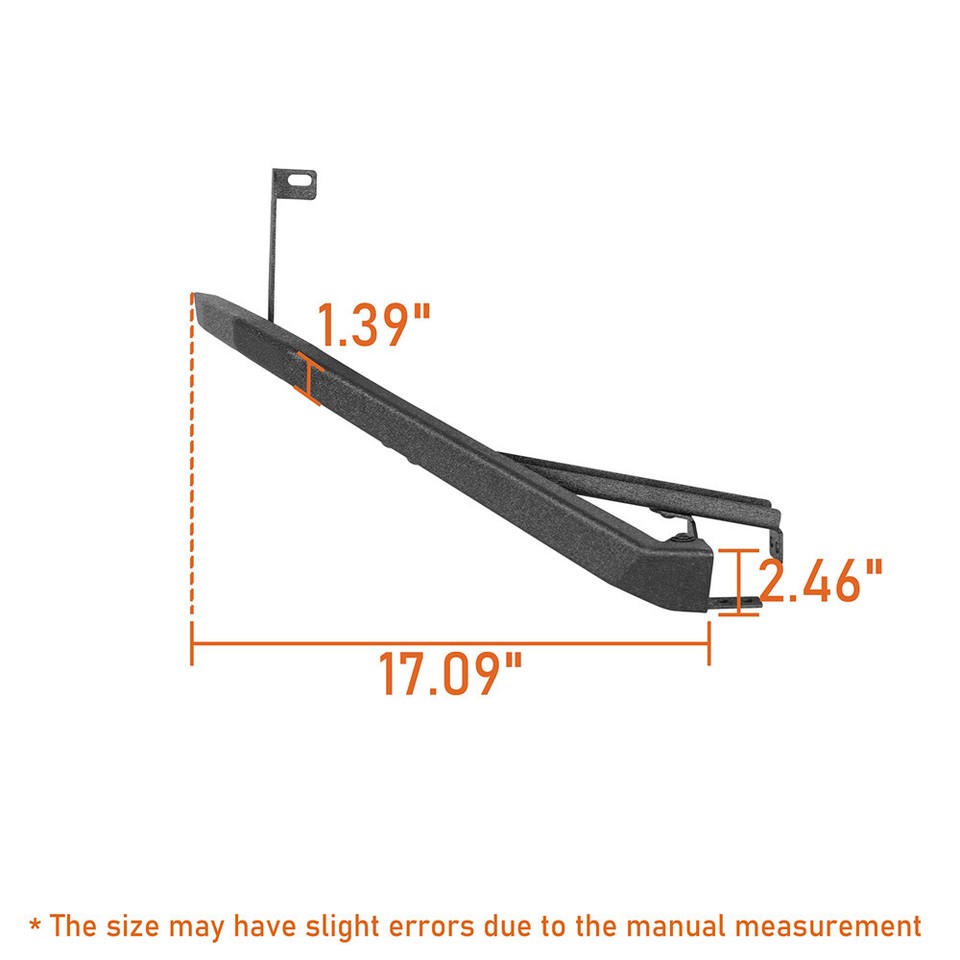 Fit 14-24 Toyota 4Runner Front Bumper / High Clearance Addition Wing ...