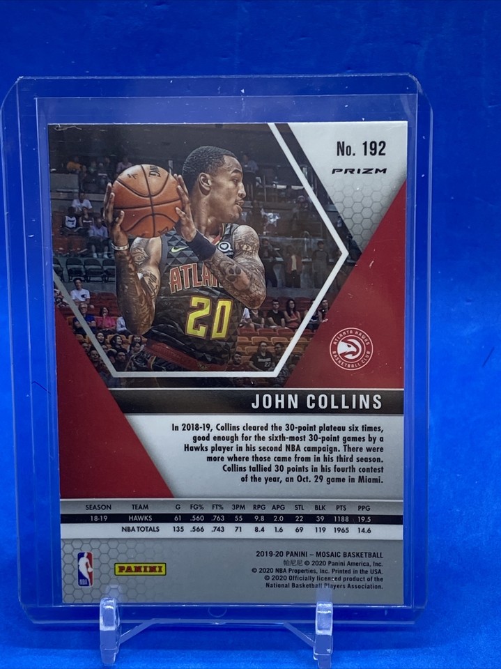 2019 Mosaic Red Wave Tmall John Collins | eBay