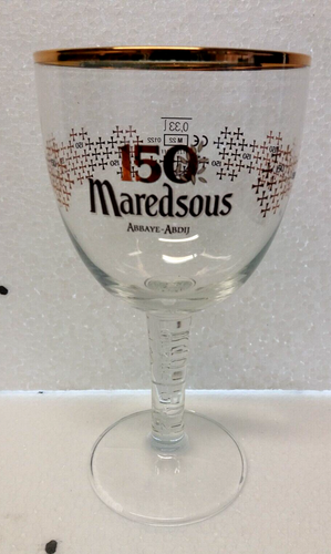 VERRE A BIERE MAREDSOUS , 33 CL , 150eme ANNIVERSAIRE , ref OD1257 | eBay