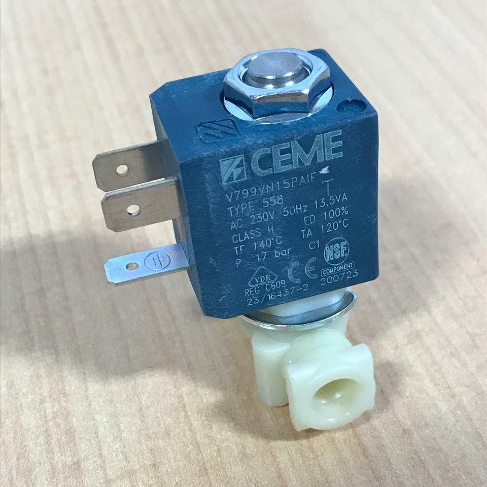 Sage Ceme 2 Way Solenoid Valve 230V 50Hz 13.5VA - Made In Italy ...