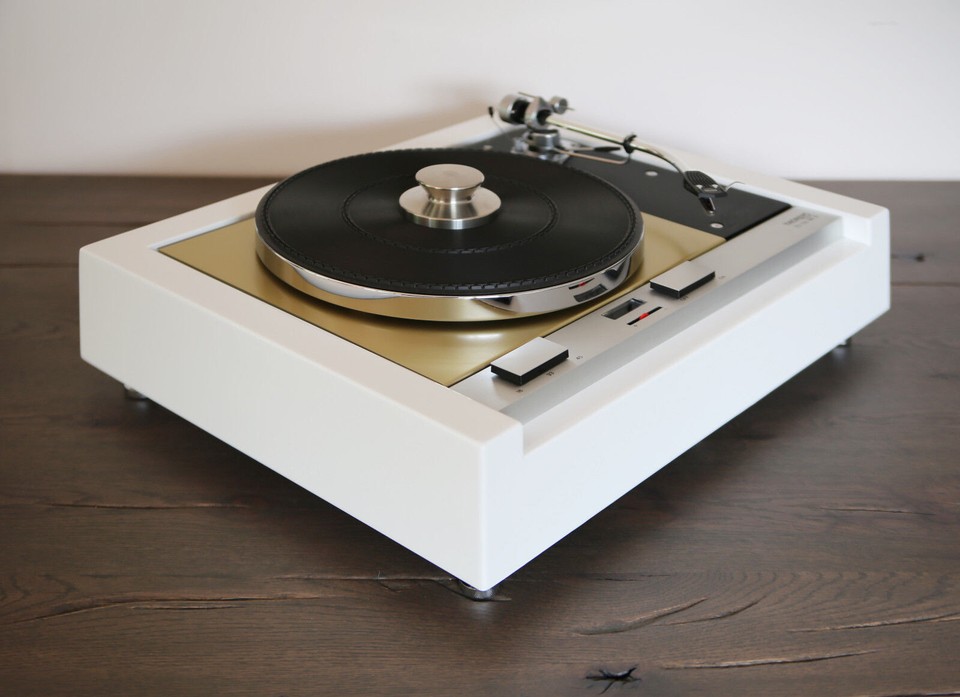 Restored Thorens 125 MKII Record Player Turntable with SME Tonearm 3009 ...