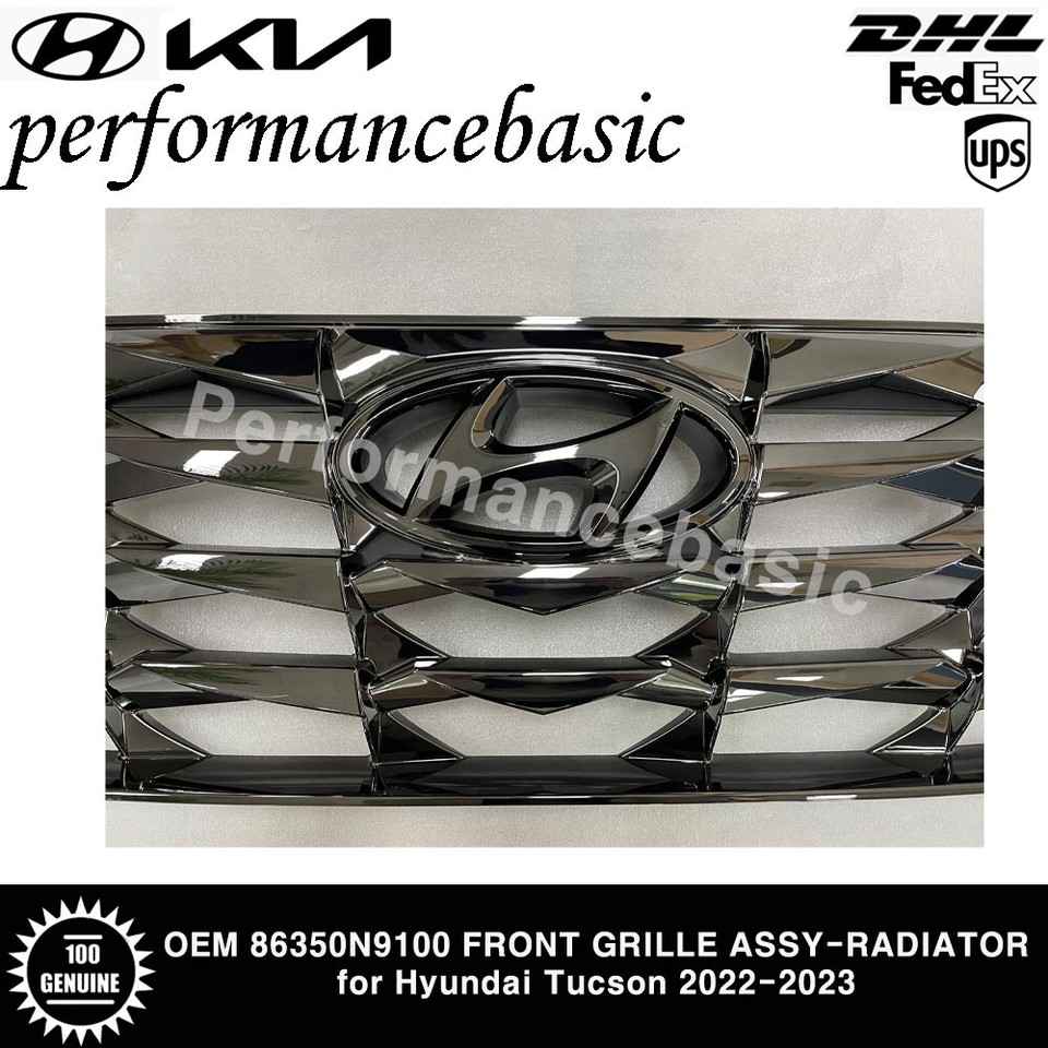 OEM 86350N9100 FRONT GRILLE ASSY-RADIATOR for Hyundai Tucson 2022-2023 ...