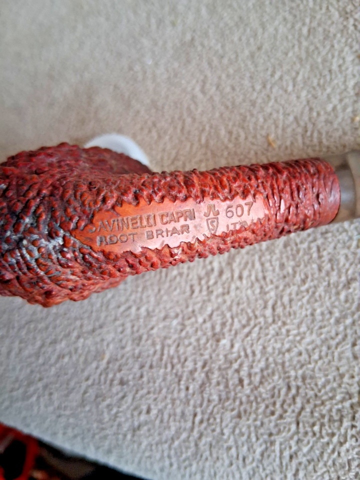 Savinelli Capri Root Briar # 607 Smoking Pipe - Used Condition - | eBay