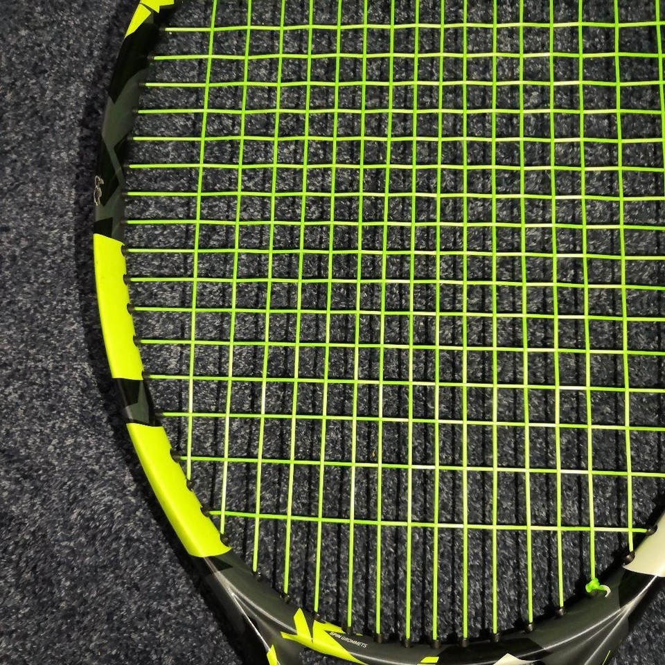 Babolat Pure Aero 100 300g Tennis Racket 4 3/8 Yellow/Black/White Used ...