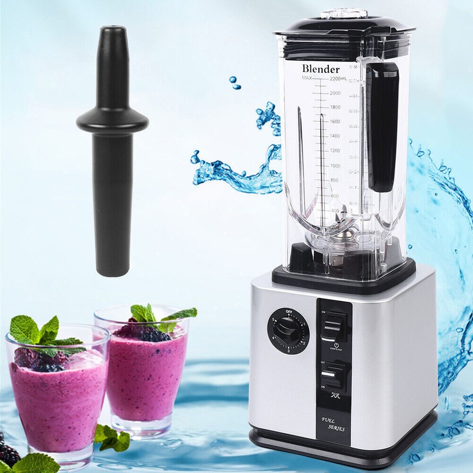 Professional Countertop Blender High-Speed with 2200 Watt Base Smoothie ...