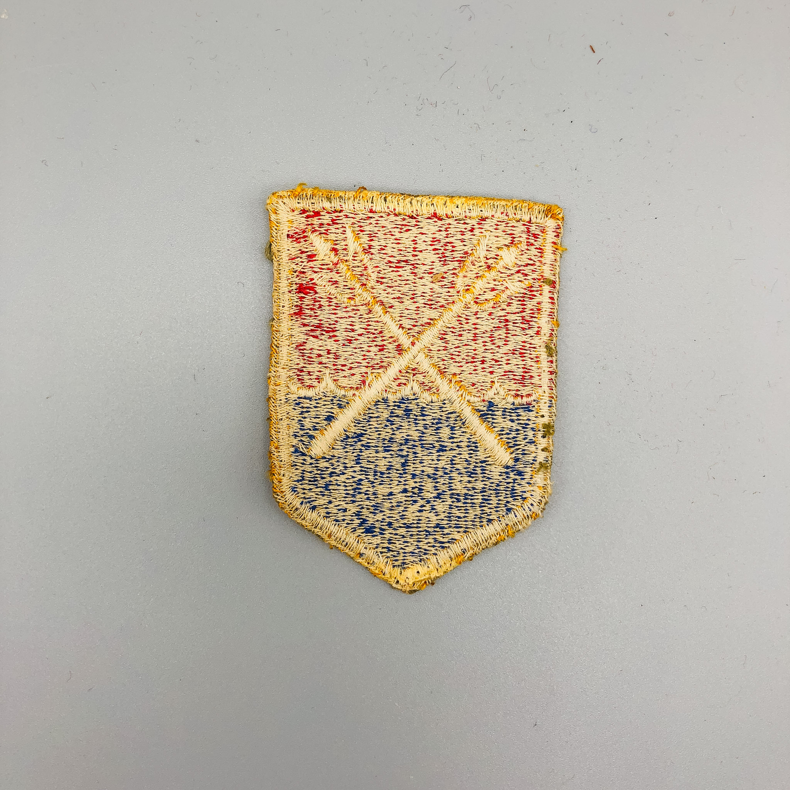 WW2 US Army Patch Eastern Defense Command Crossed Trident Pitchfork No ...