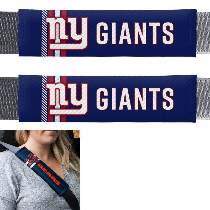 New 7pc Set NFL New York Giants Car Truck Floor Mats Steering Wheel ...