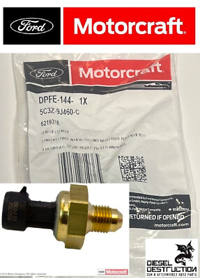 DPFE-6 New OEM Ford Motorcraft 6.0L Diesel EGR Pressure Feedback Sensor ...