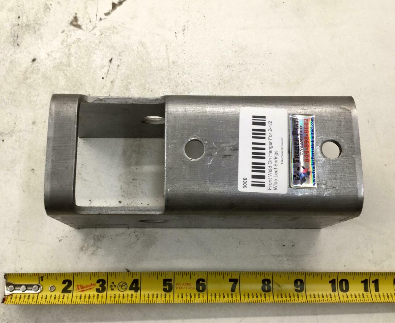 Steel Hanger Front Weld On Hanger For 2-½” Wide Leaf Springs Alko Hayes ...