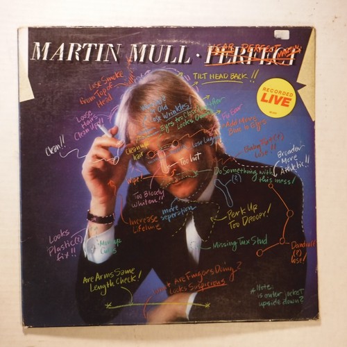 MARTIN MULL / NEAR PERFECT / STEREO COMEDY LP / ELEKTRA 6E-200 | eBay