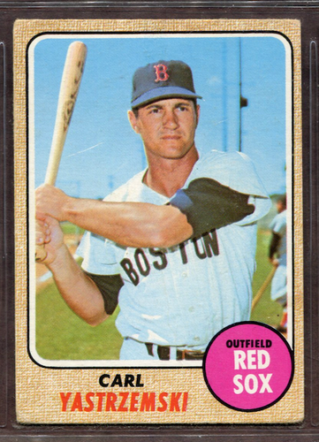 1968 Topps Set-Break #250 Carl Yastrzemski LOW GRADE (crease) *JAYSACE ...