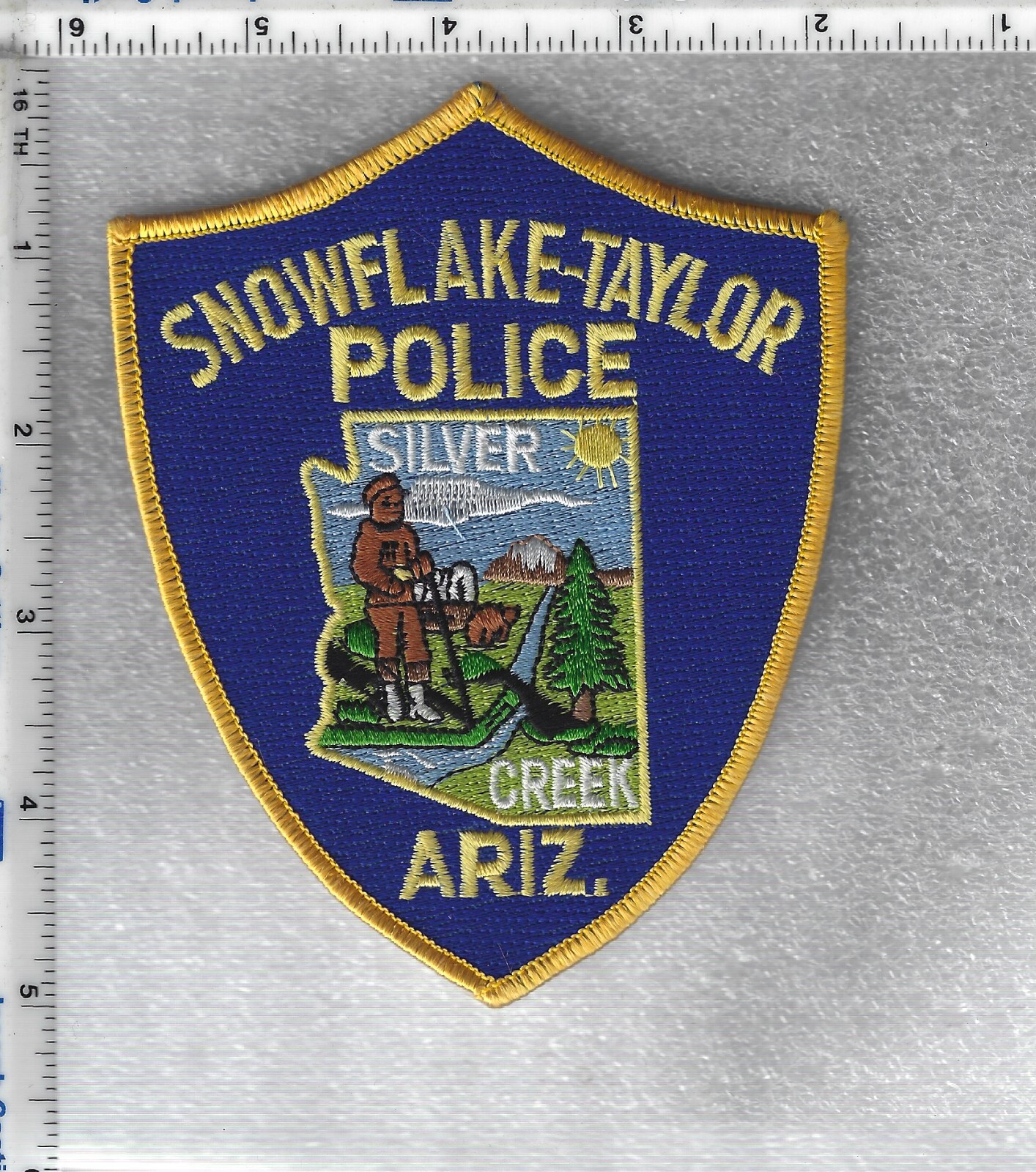 Snowflake-Taylor Police (Arizona) Shoulder Patch | eBay