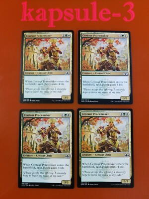 4x Centaur Peacemaker (LP-NM) | Guilds of Ravnica | MTG Magic Cards | eBay