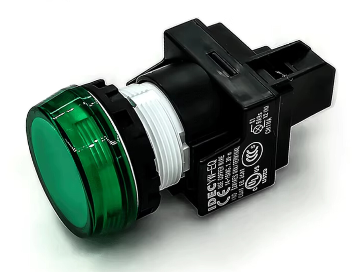 1pcs IDEC Panel Indicator Signal Lamp 230/240V YW1P-1BEQM3G | eBay