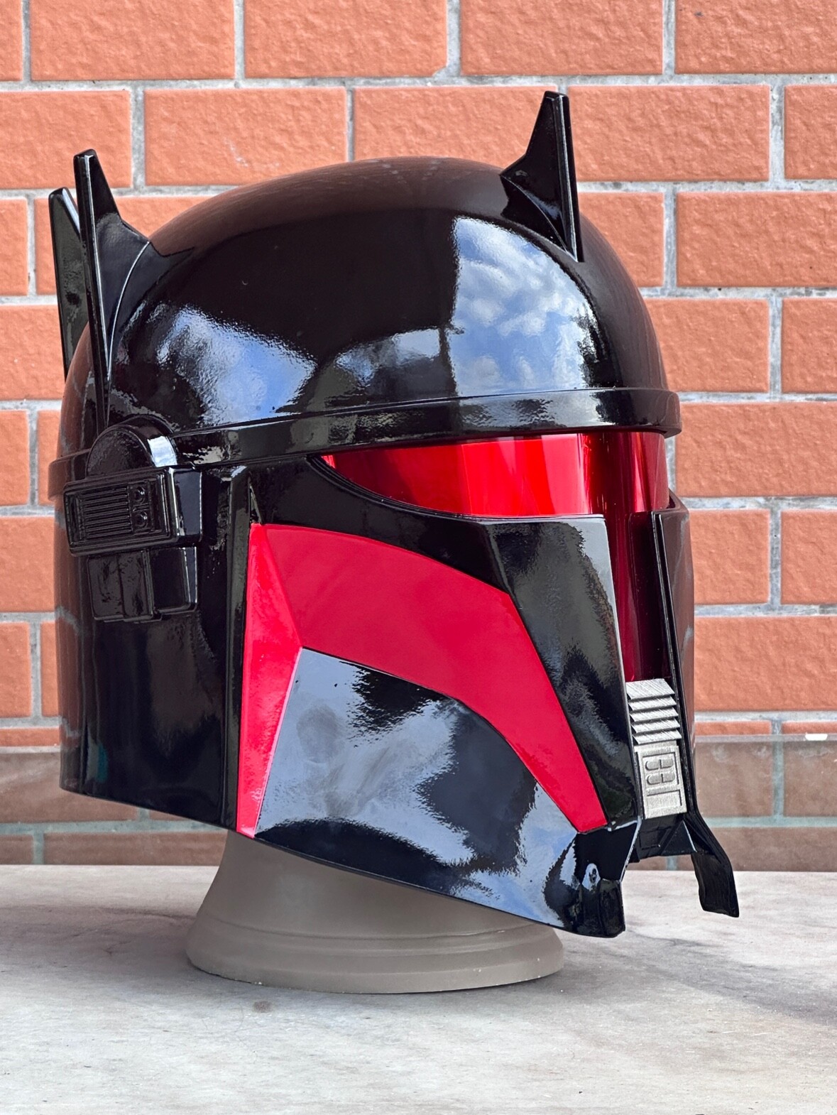 Star Wars Mandalorian Moff Gideon Headgear Full Face Mask Cosplay Prop ...