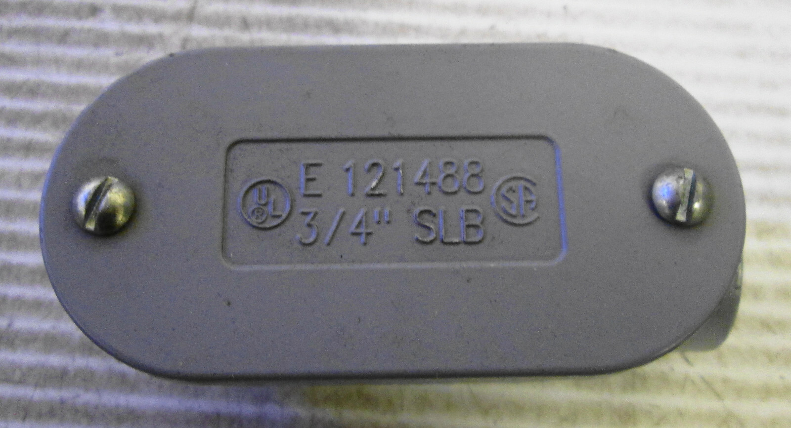 E121488 Metal Conduit Body Elbow 3/4" 90° (Lot of 2) | eBay