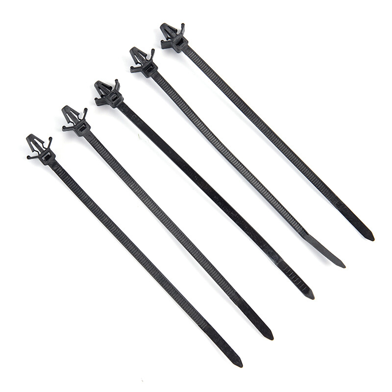 10Pcs Cars Mount Wire Tie Clip Nylon Tie Wrap Cable Fastening Clips ...