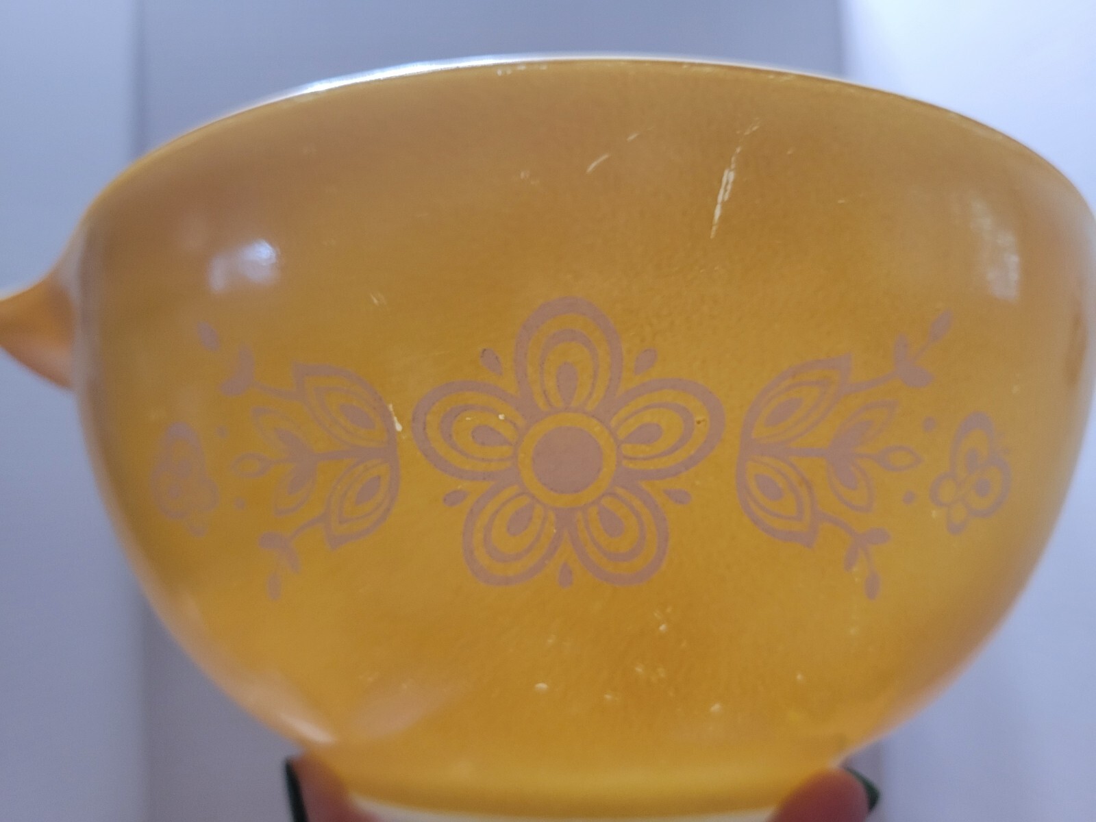 Pyrex 442 1-1/2 QT Butterfly Gold Cinderella Nesting Mixing Bowl | eBay