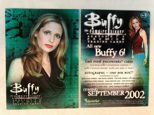 Cheap Promo Card Buffy The Vampire Slayer Season 6 Inkworks 2002 B6 I