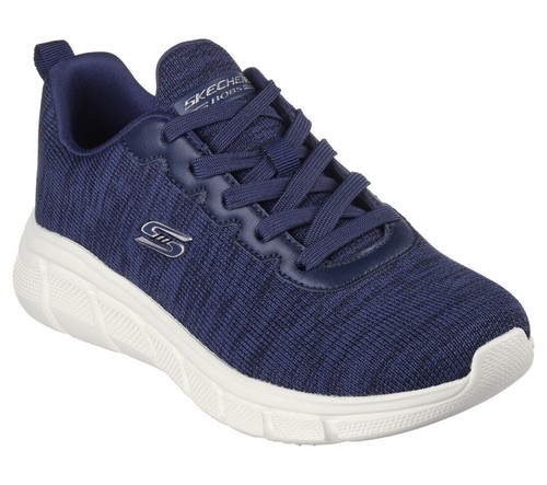 Wide Fit Woman Skechers BOBS B Flex Encore Move 117350 Color Navy Brand ...