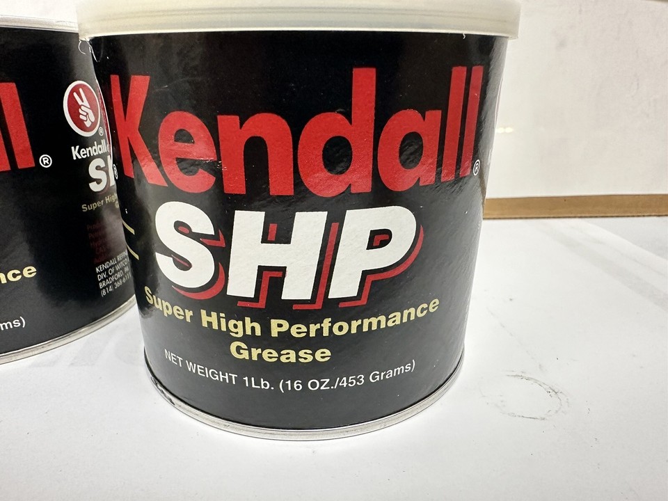 Kendall SHP Grease, Calcium Sulfonate Complex, NLGI 2, 16oz tub - 2 ...