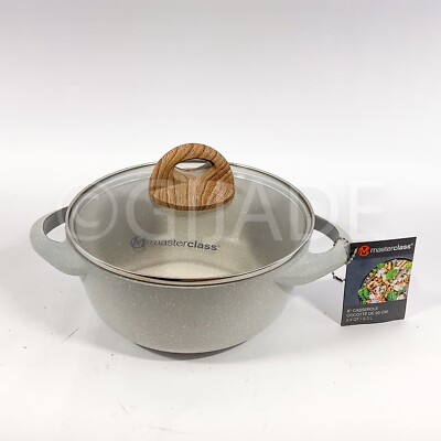 Masterclass Cookware Premium Collection 2.4-qt 8 In Casserole With Lid ...