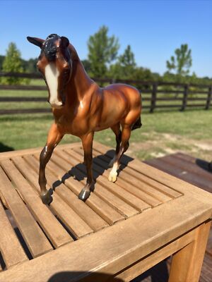 BREYER SR SPECIAL RUN 2002 QVC HICKSTEAD GLOSSY RED BAY BIG BEN | eBay
