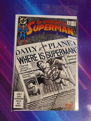 ADVENTURES OF SUPERMAN #451 VOL. 1 8.5 DC COMIC BOOK CM63-133 | eBay