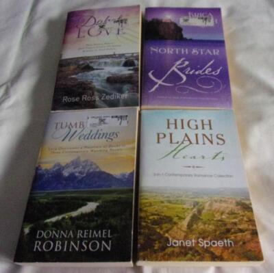 Set of 4 Barbour 3-in-1 inspirational romance books LIKE NEW | eBay