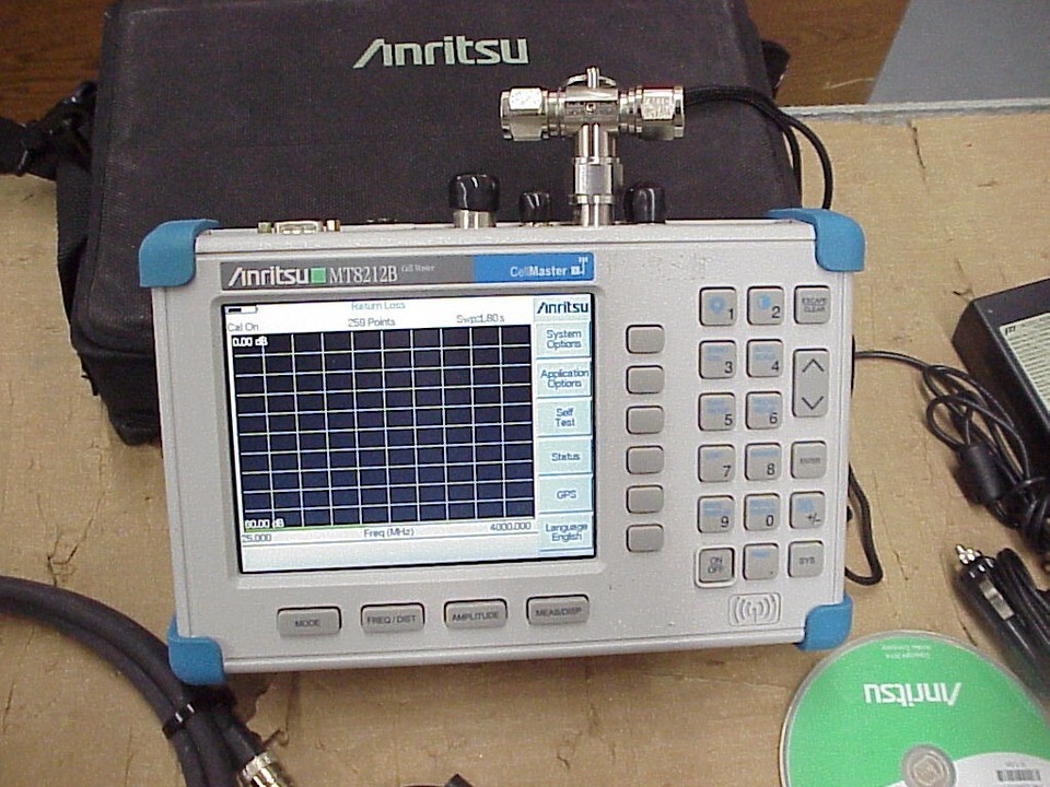 Anritsu Cellmaster MT8212B Cable And Antenna Tester w/ a lot options | eBay
