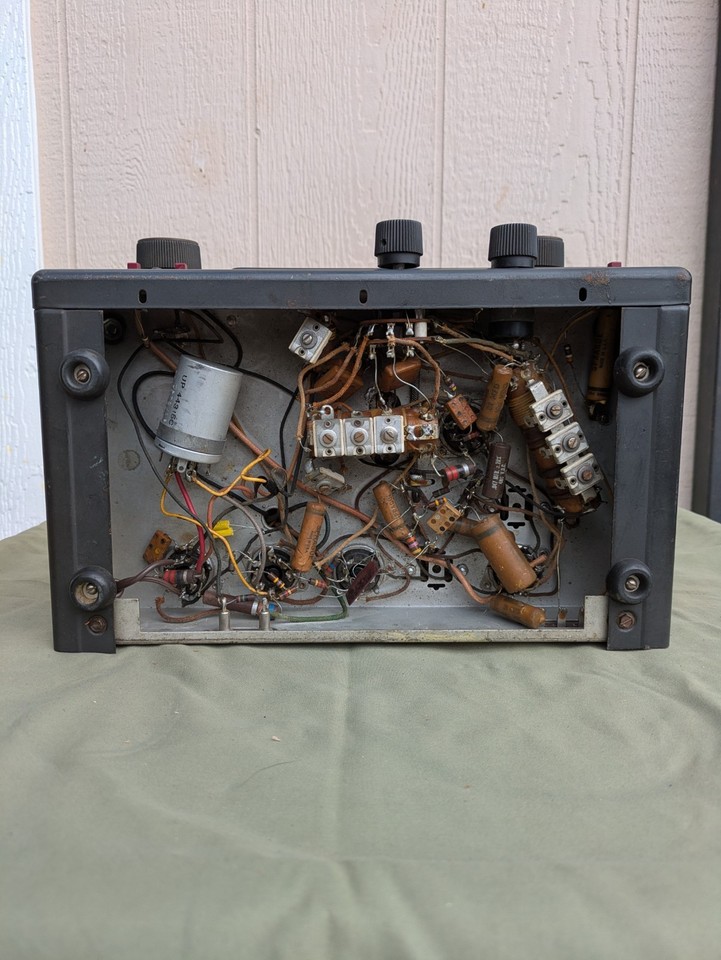 Vintage Hallicrafters S-38B HAM Radio Shortwave Receiver Unit, Powers ...