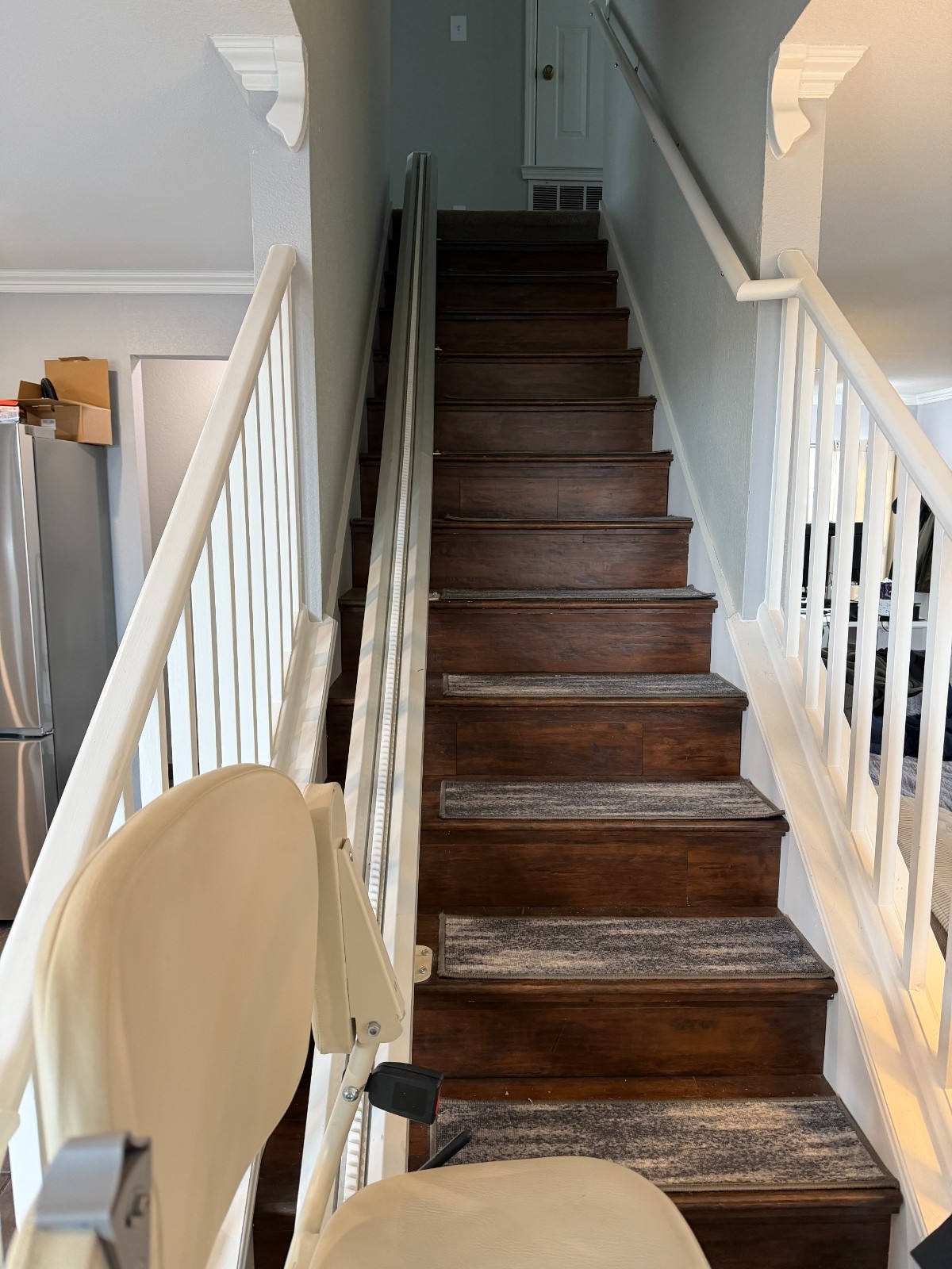 AmeriGlide Rave 2 II Stair Chair Lift Purchased in 2021 with 15.75 feet ...