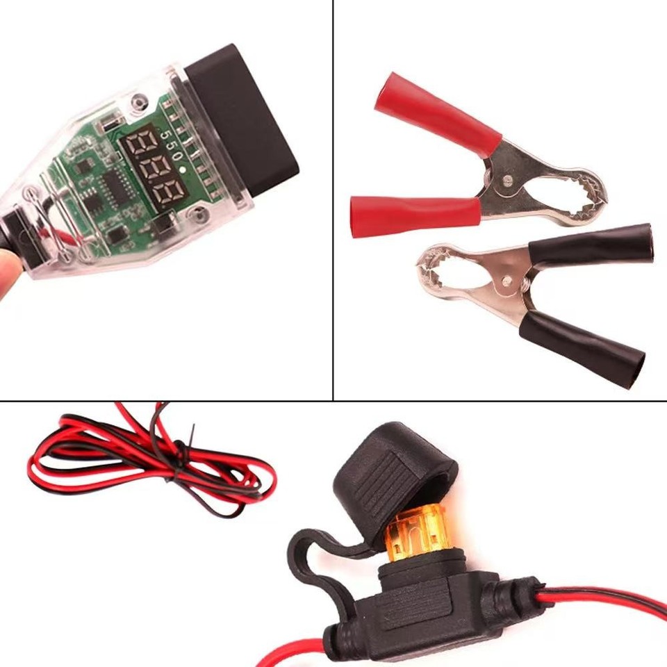 Universal Car Battery Replacement Tool Computer ECU Power-Off Memory ...